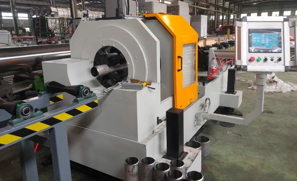 Stationary Pipe Cutting & Beveling Machine