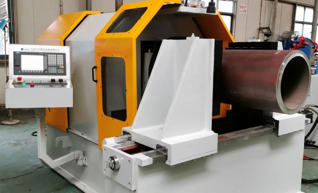 Stationary Pipe Cutting & Beveling Machine