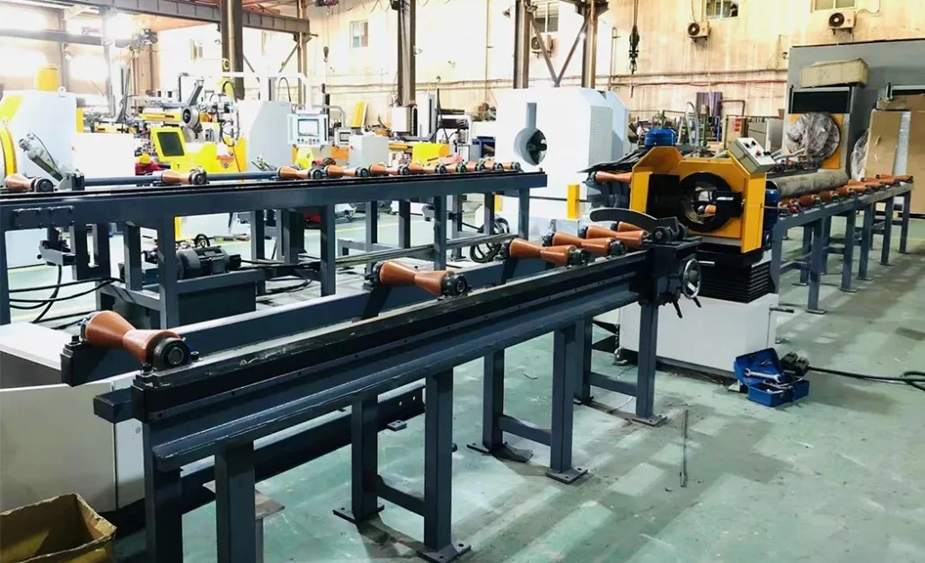 Stationary Pipe Cutting & Beveling Machine