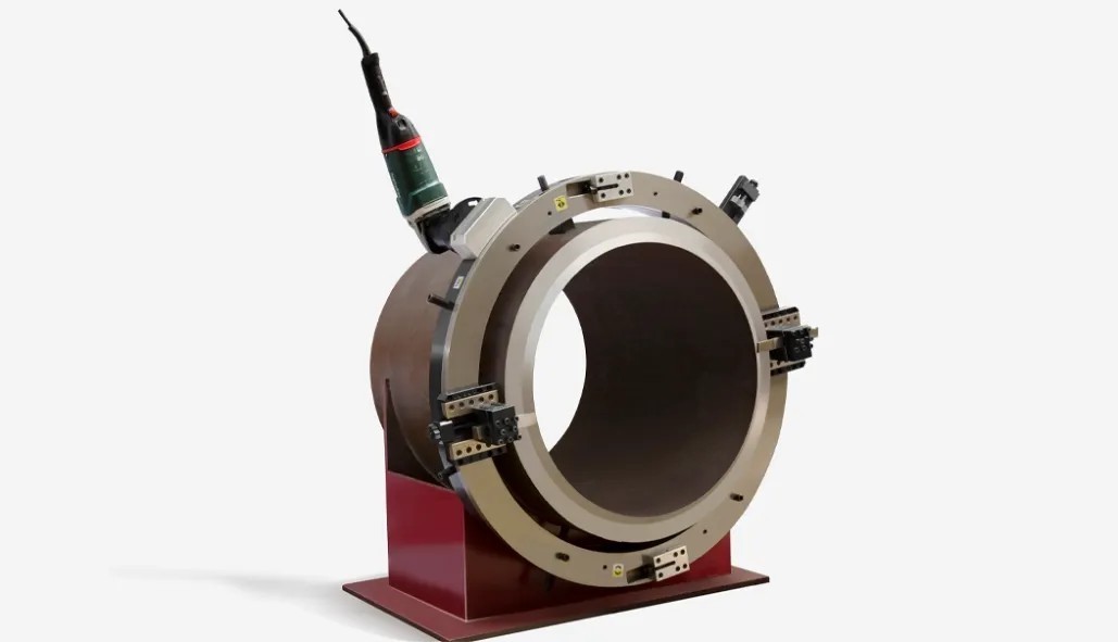 Split Frame Pipe Cold Cutting and Beveling Machine